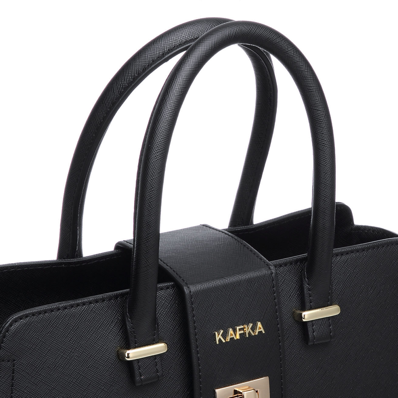 Lady Kafka Bag Élégant Piano Black – Robert Kafka Offizielle Webseite